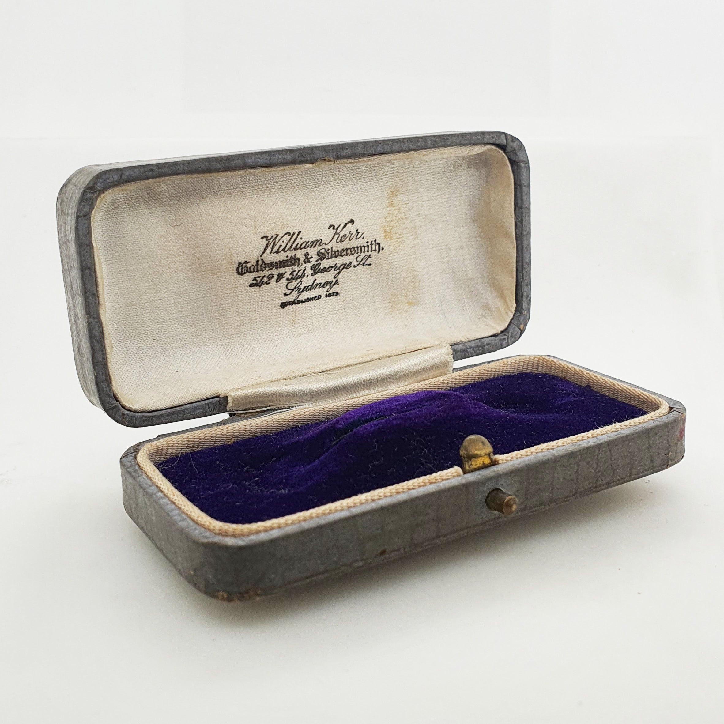 Antique Art Nouveau Brooch Box - William Kerr – Curio & Jewel